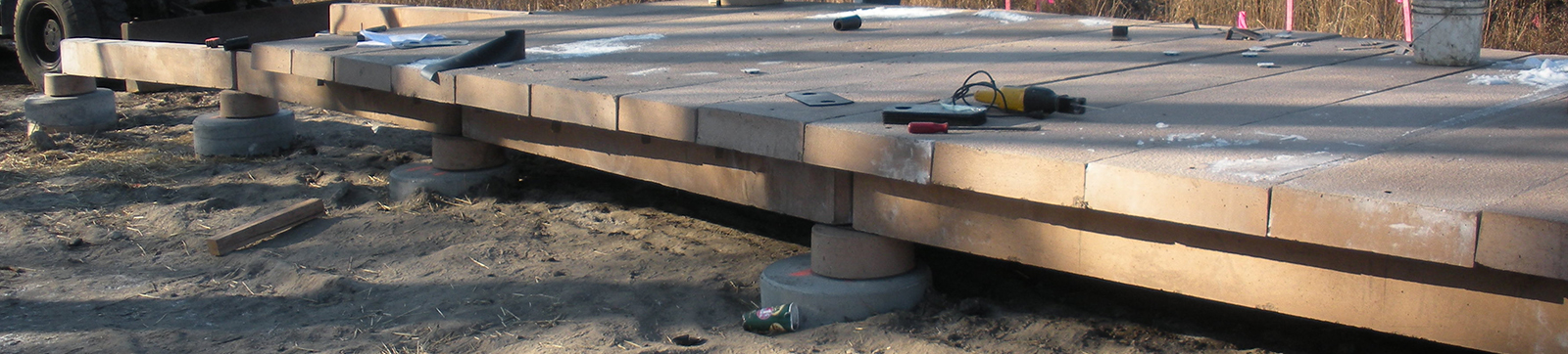 Concrete Boardwalk Construction | Cast-In-Place Piers or Piles