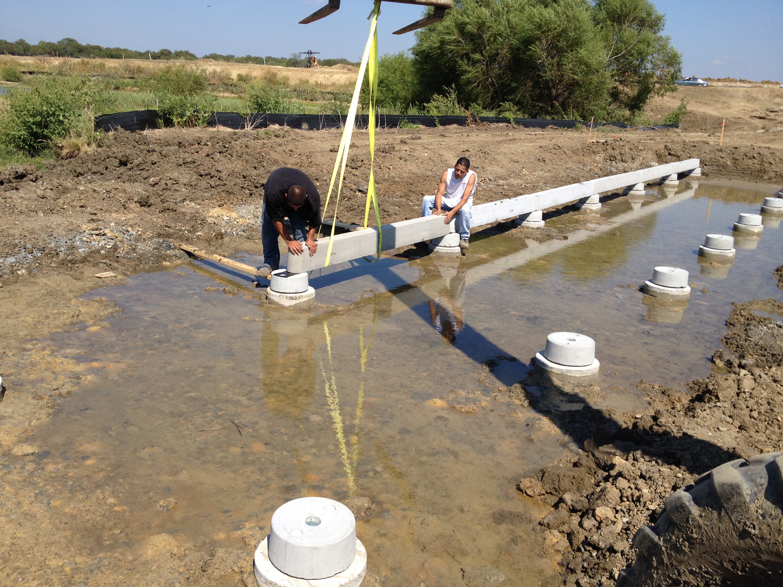 Precast Concrete Piers Foundation