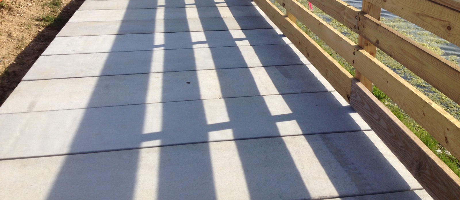 Options to Widen Road Shoulder: Sidewalk or Boardwalk?