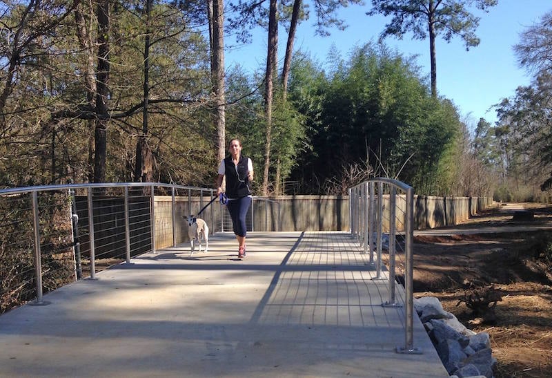 PermaTrak Pedestrian Bridge Installed at Camp Creek Greenway (Georgia)