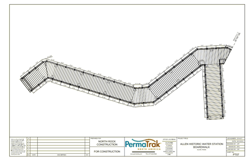 Using PermaTrak Wedge Panels for Boardwalks with Sharp Turns or Curves