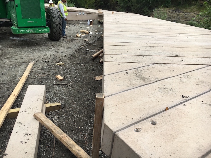 Boardwalk Construction at Allen Water Station - Allen, TX