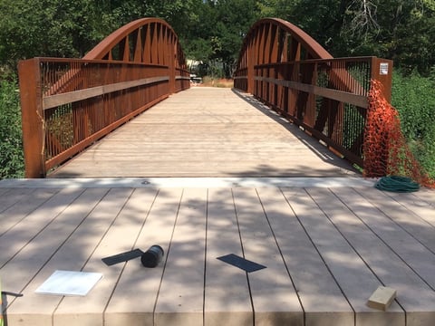 Boardwalk Construction at Allen Water Station - Allen, TX