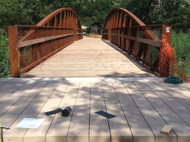 Boardwalk Construction at Allen Water Station - Allen, TX