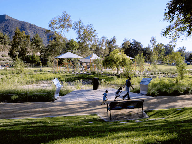Johnny Carson Park Remodel Includes PermaTrak Observation Platforms