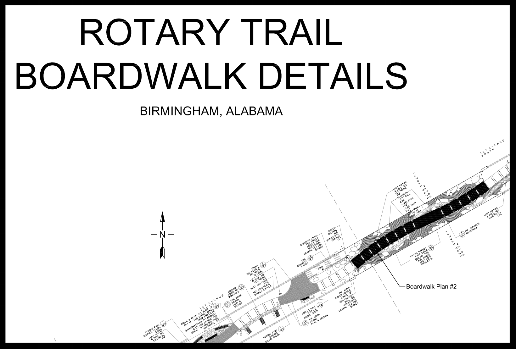 PermaTrak Footbridge Crossings Built at Rotary Trail - Birmingham, AL