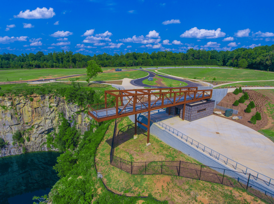 Pedestrian Bridges at Quarry Park - Winston-Salem, NC