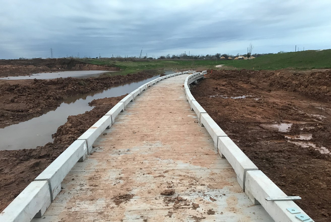 First PermaTrak Boardwalk Installed on Composite Piles