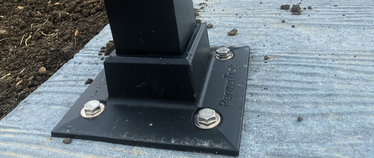 Railings & Curbs for Concrete Boardwalk Systems | PermaTrak