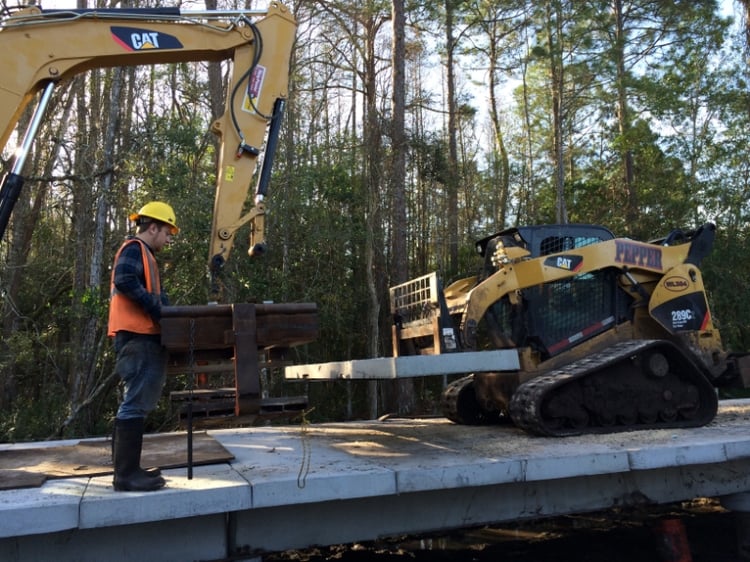 How to Build a Boardwalk Over Wetlands: Top Down Construction [Method ...