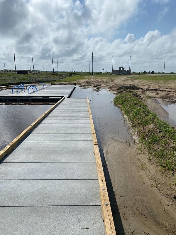 Galveston Island Park Project Selects PermaTrak Concrete Boardwalks