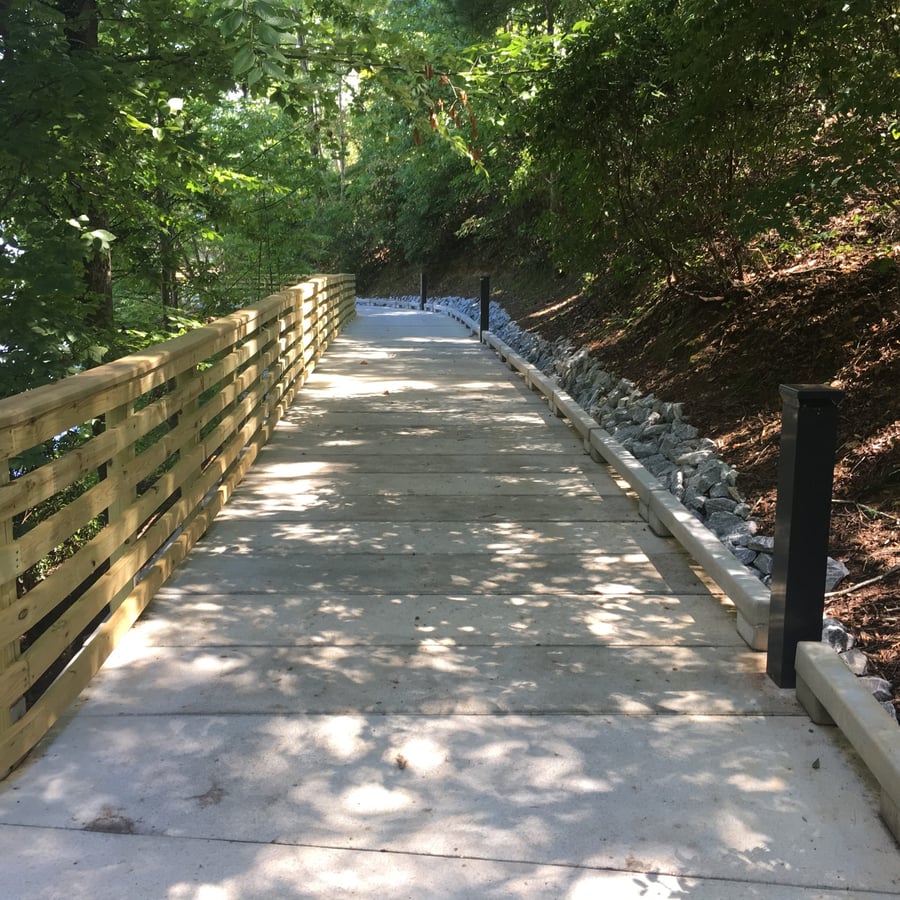 Ways to Add Lighting into PermaTrak Concrete Boardwalks