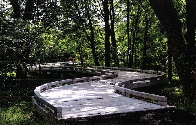 Crossways Bridge & Trail Project Wins Concrete Boardwalk Award