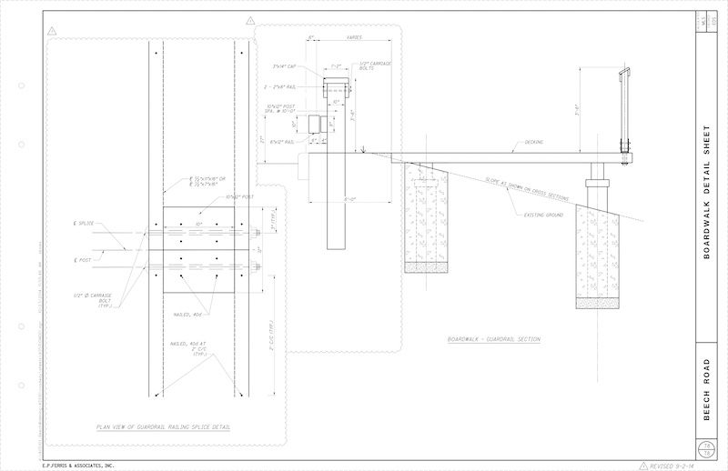 Options to Widen Road Shoulder: Sidewalk or Boardwalk?