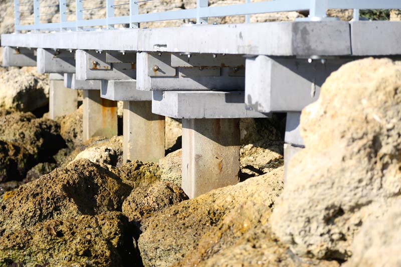 Retrofitting Boardwalks On Top of Existing Foundations with PermaTrak