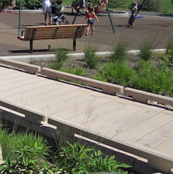 Concrete Boardwalk Construction | Timber Piles