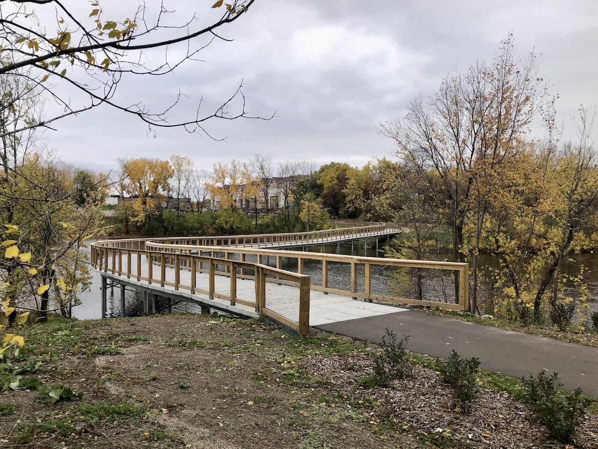 Thompson Oaks Greenway Trail PermaTrak Boardwalk | Minnesota